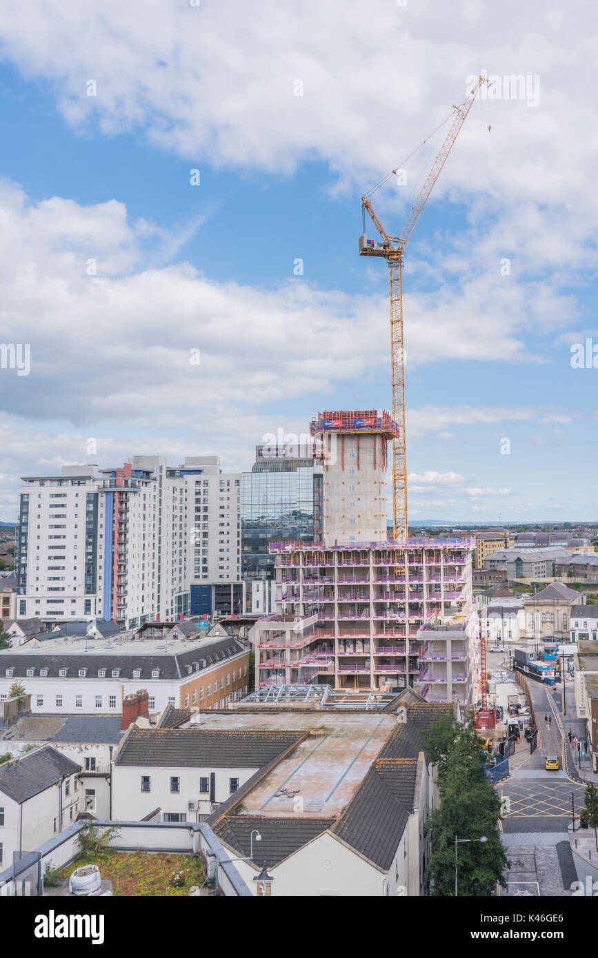 New Student accommodation under construction on Bridge Street in ...