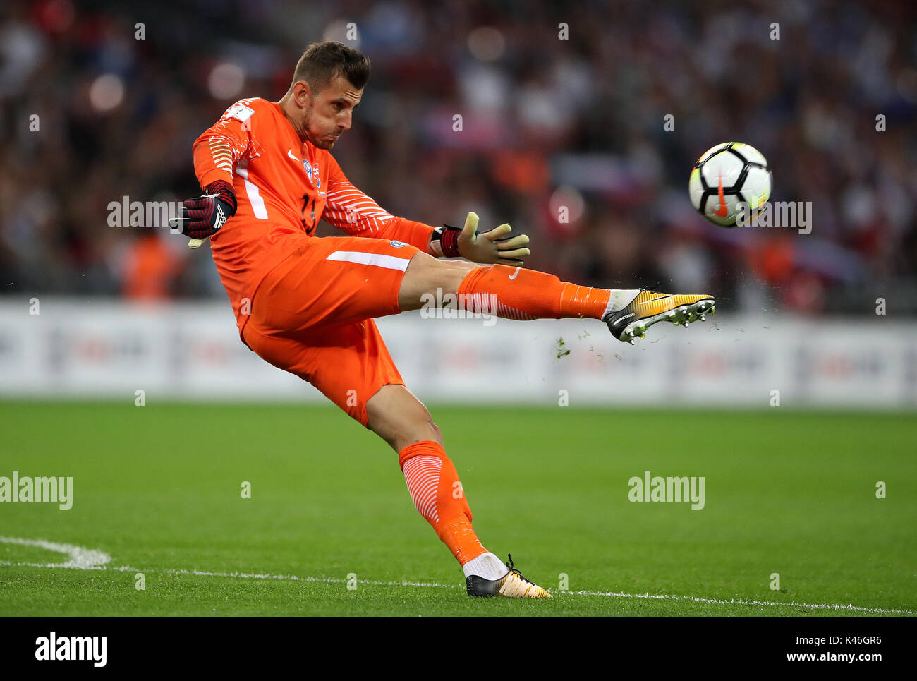 Slovakia goalkeeper Martin Dubravka Stock Photo - Alamy
