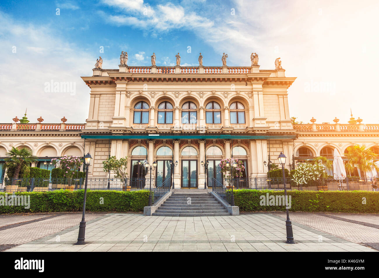 Historic Kursalon at Stadtpark in Vienna Austria Stock Photo - Alamy