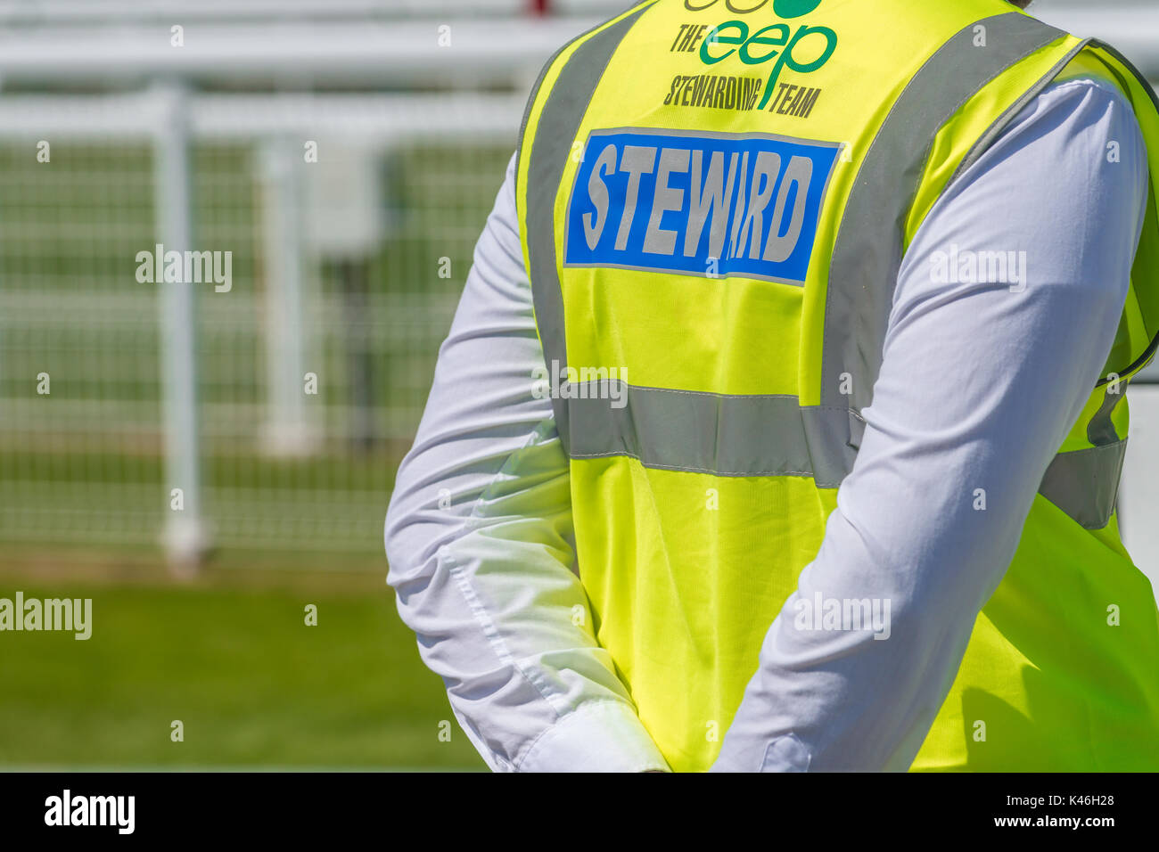 Security guard stand hi-res stock photography and images - Alamy