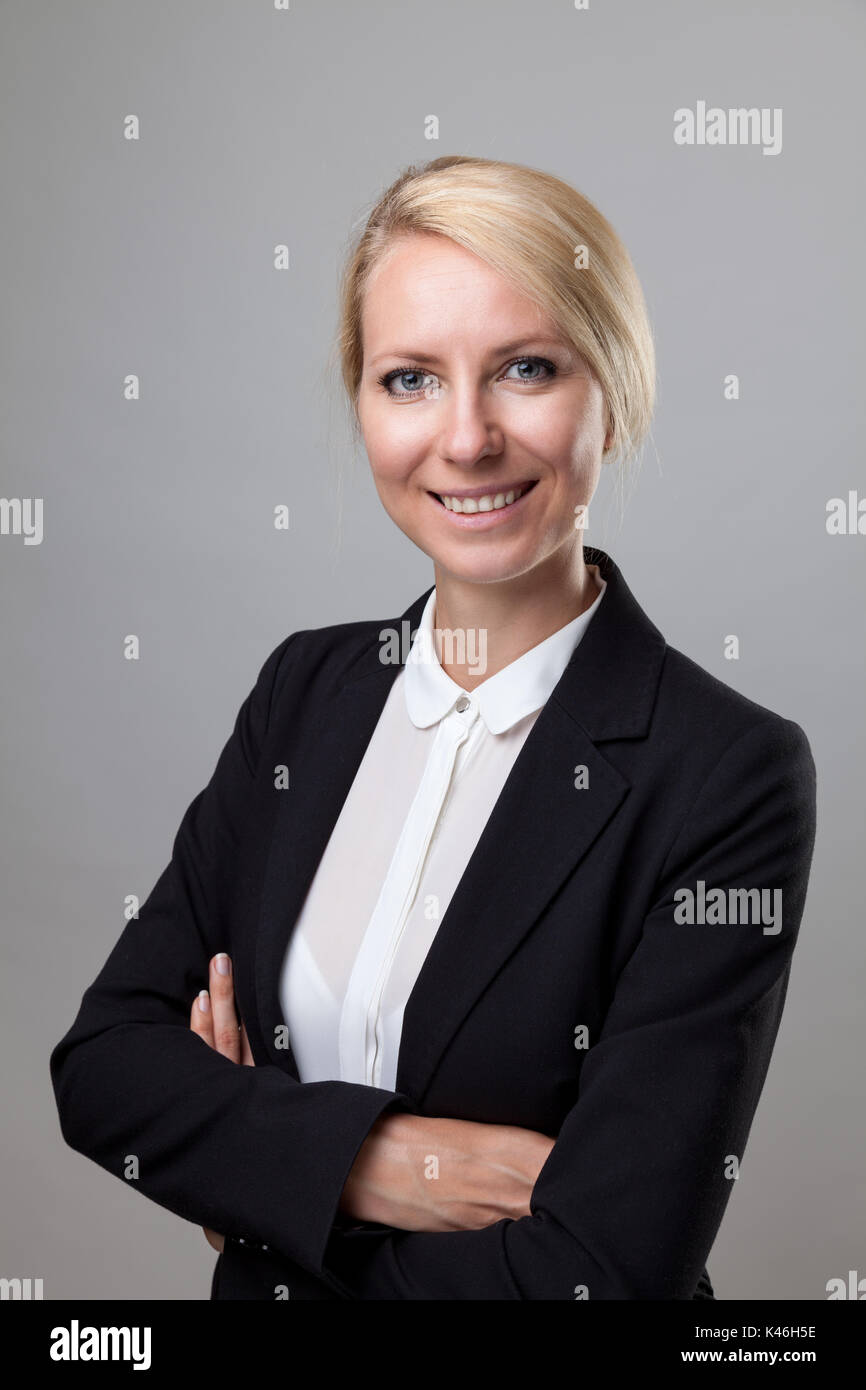 Young happy professional woman hi-res stock photography and images - Alamy