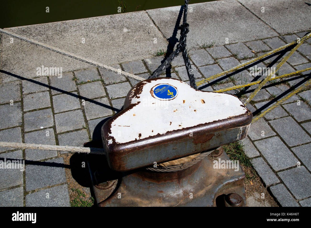 Mooring bolts hi-res stock photography and images - Alamy