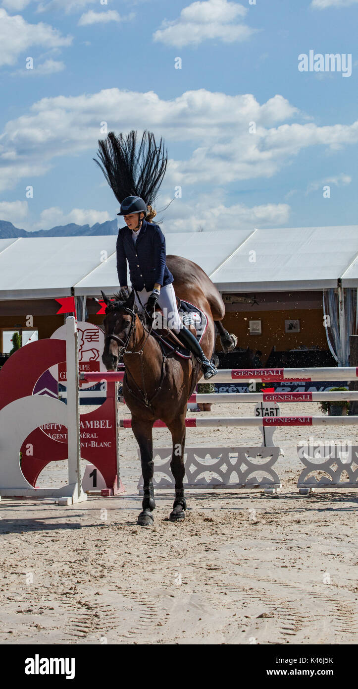 Show jumping riders hi-res stock photography and images - Alamy