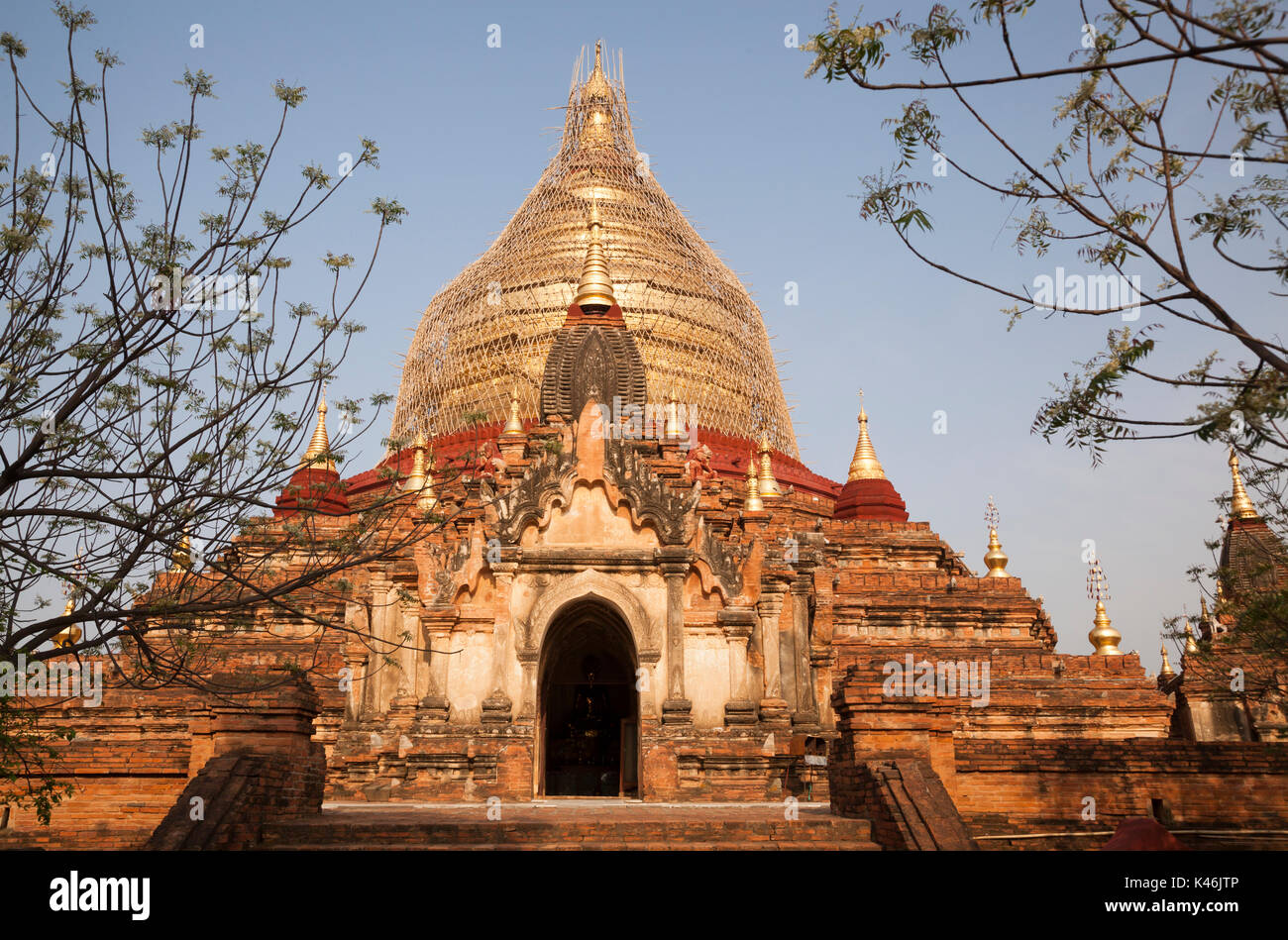 Buddhist temples at the ancient city of Bagan, Myanmar Stock Photo - Alamy