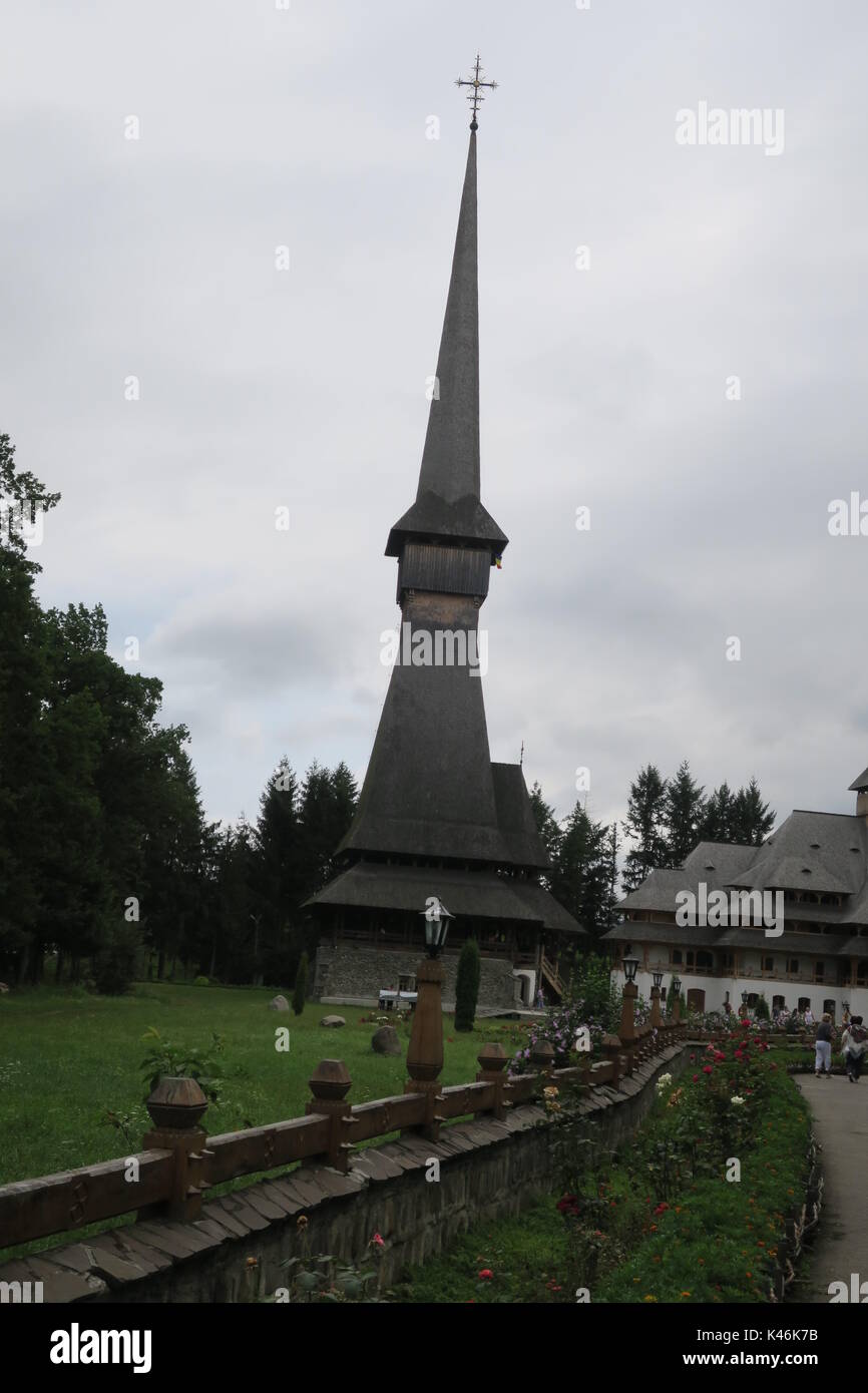 Peri Monastery, world's highest wooden structure, Sapanta, Romania ...