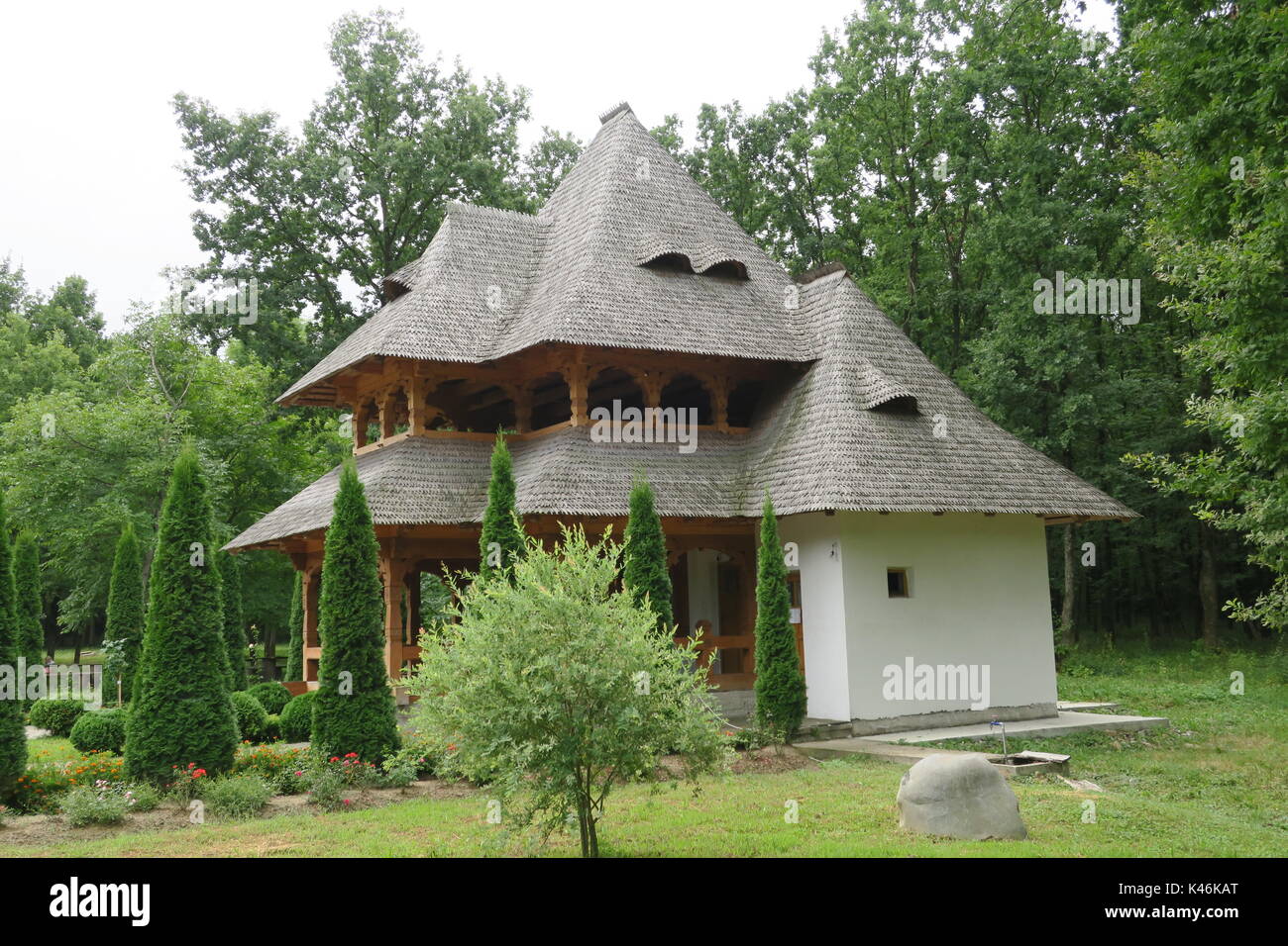 Impressive buildings in surroundings of famous Peri monastery, the ...