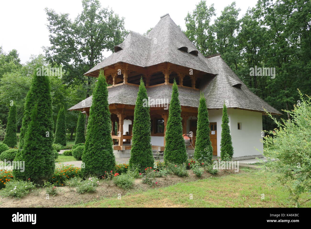 Impressive buildings in surroundings of famous Peri monastery, the ...
