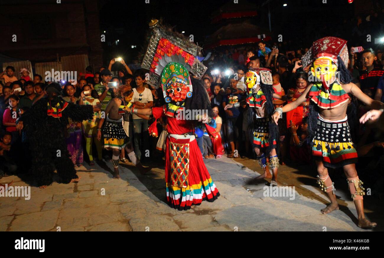 Lakhe dance hi-res stock photography and images - Alamy