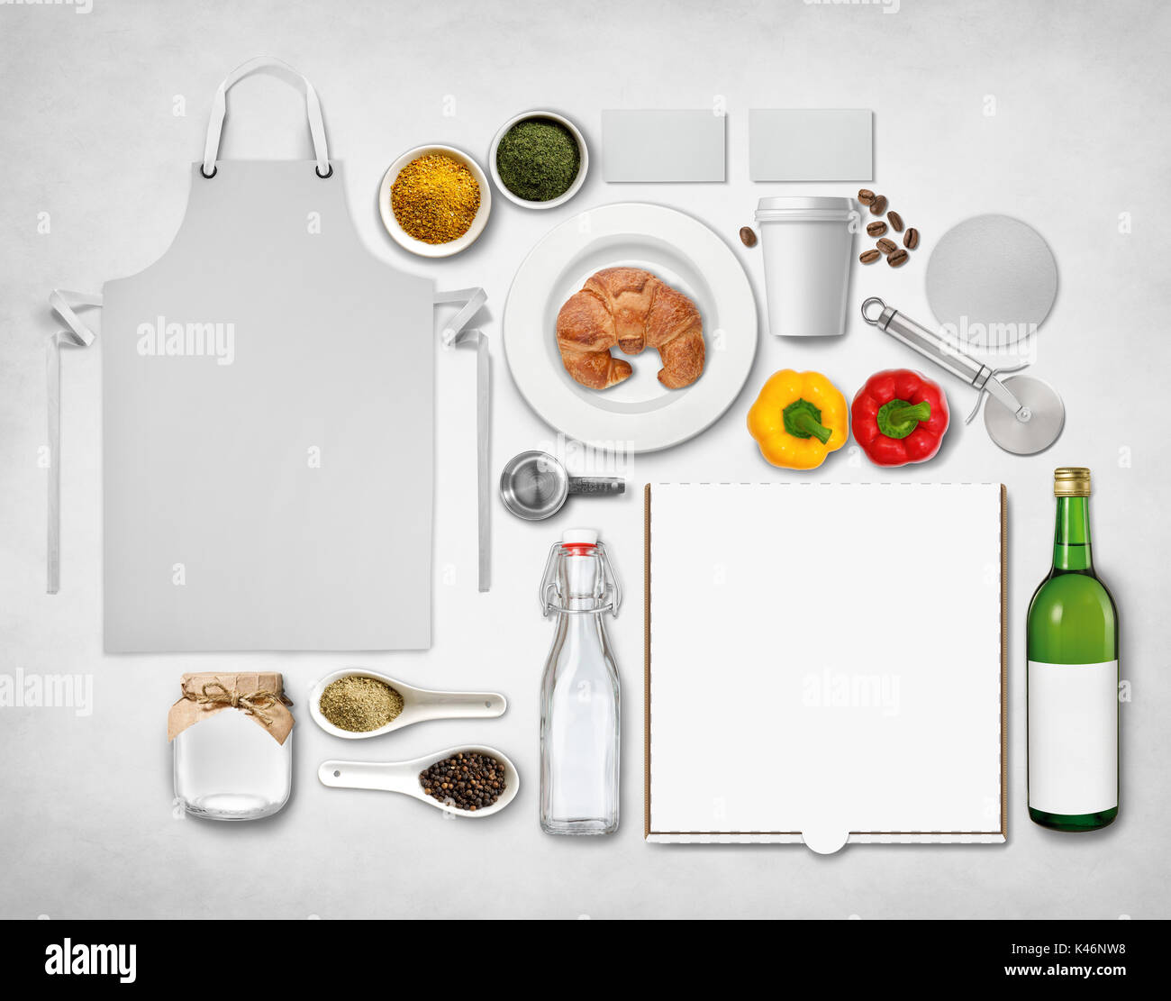 Brand Identity Collection Marketing Advertising Artwork Stock Photo - Alamy