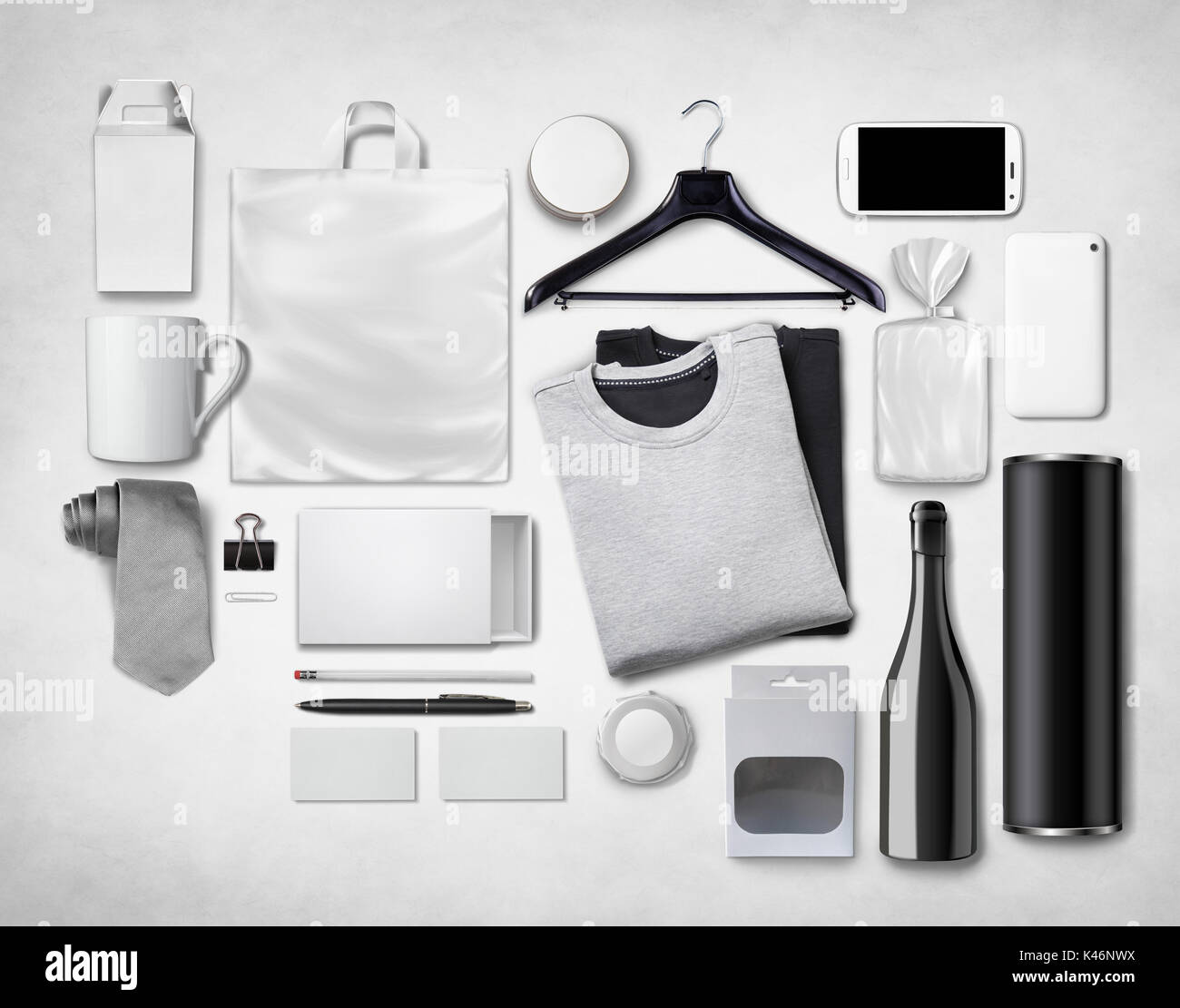 Brand Identity Collection Marketing Advertising Artwork Stock Photo - Alamy