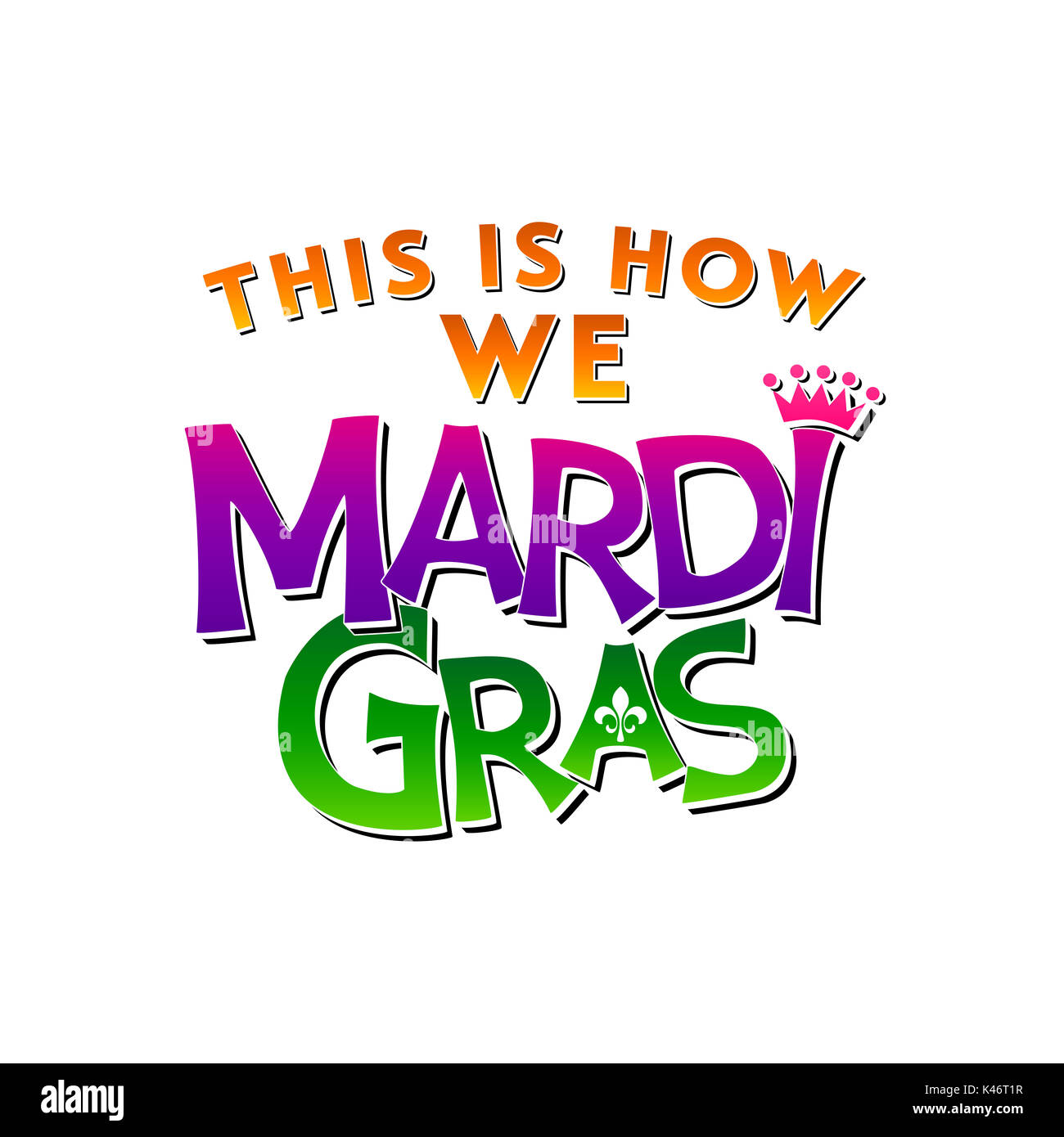 Mardi gras mask music Cut Out Stock Images & Pictures - Alamy