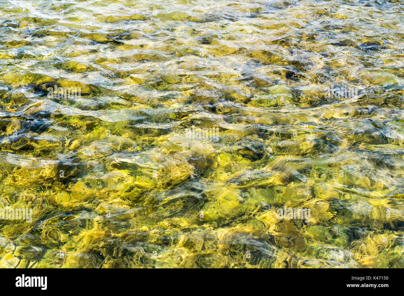 texture of water in tiled pool, fountain. background, nature Stock ...