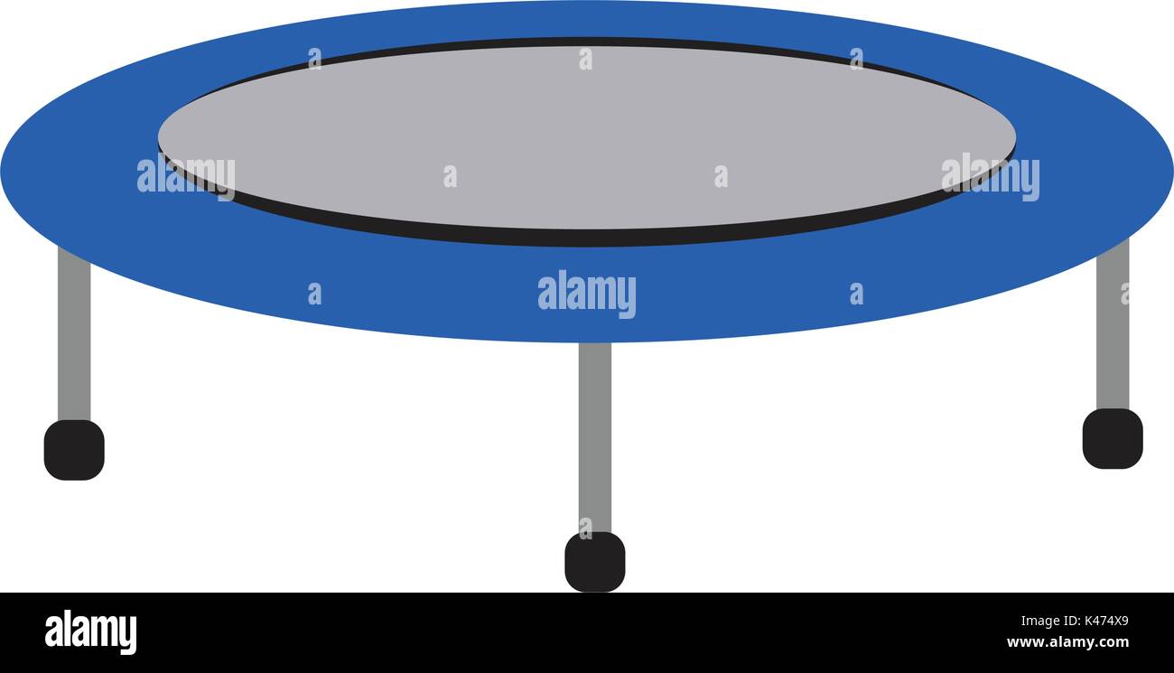 Fitness trampoline Stock Vector Images - Alamy