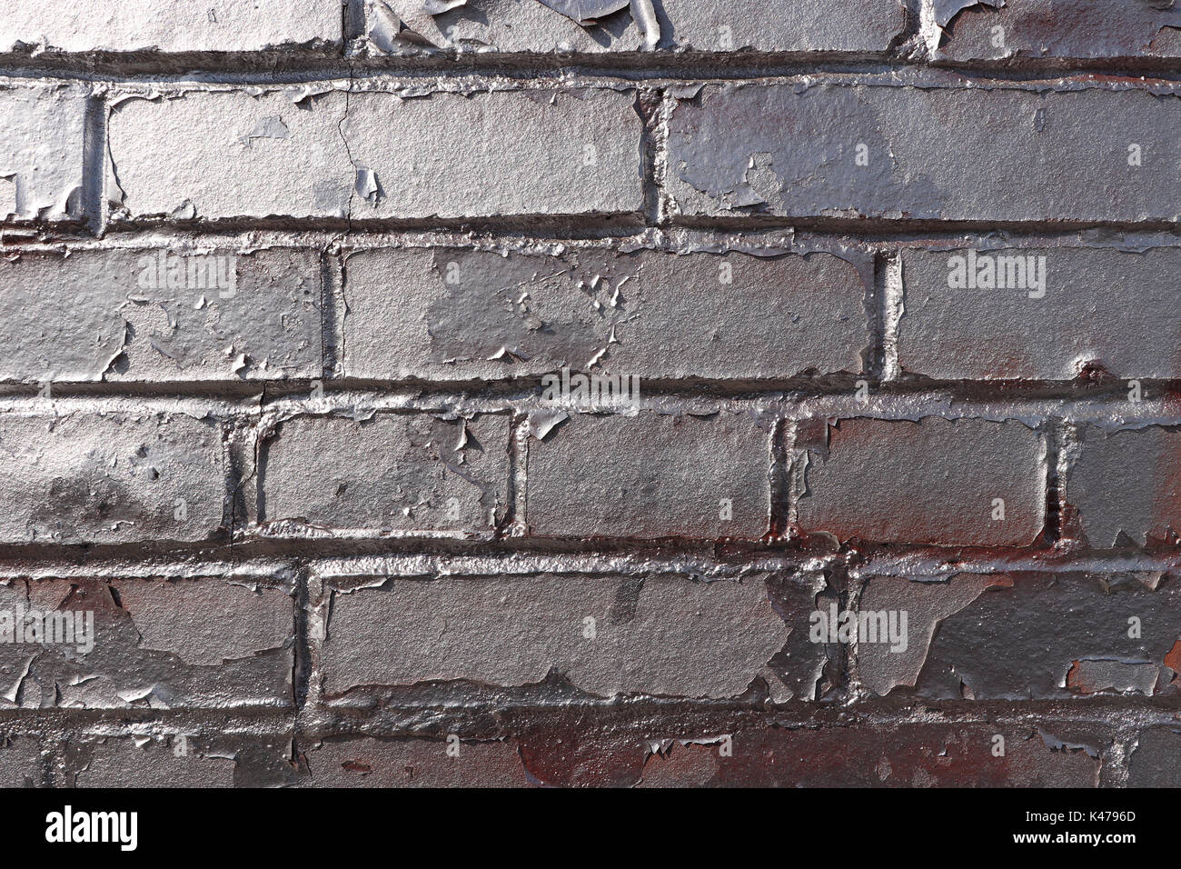 Silver painted bricks hi-res stock photography and images - Alamy