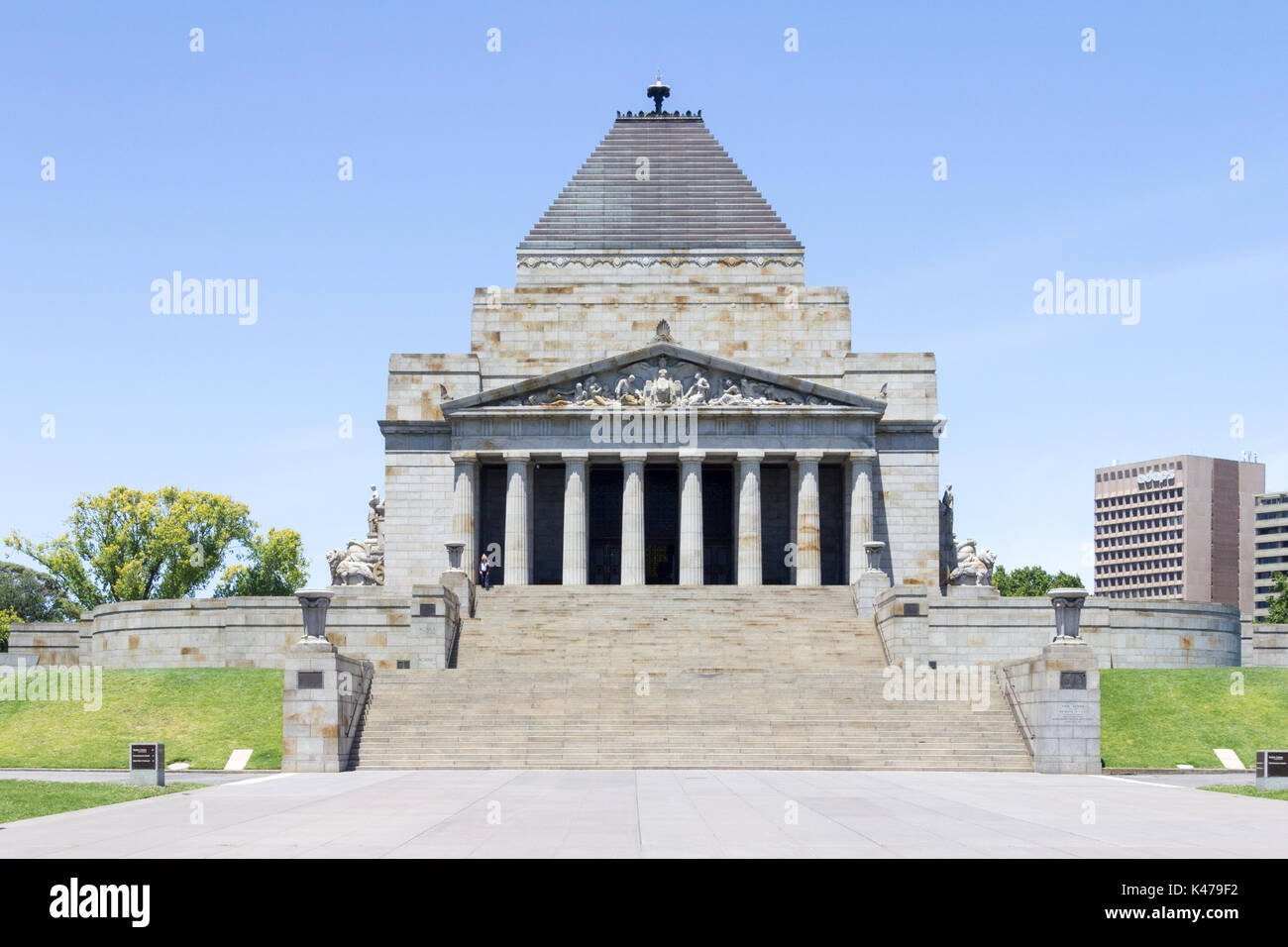 Shrine of remembrance melbourne hi-res stock photography and images - Alamy