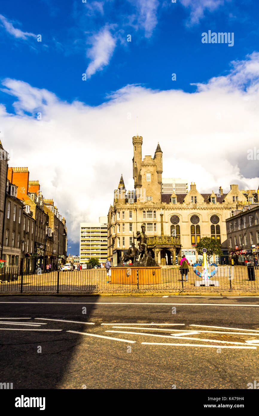 Castlegate Aberdeen Scotland High Resolution Stock Photography and ...