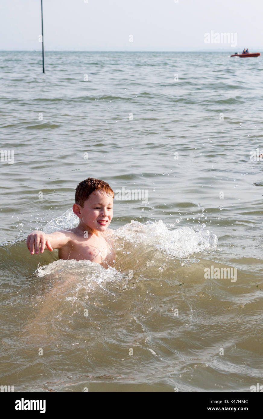 Eight year old boy hi-res stock photography and images - Alamy