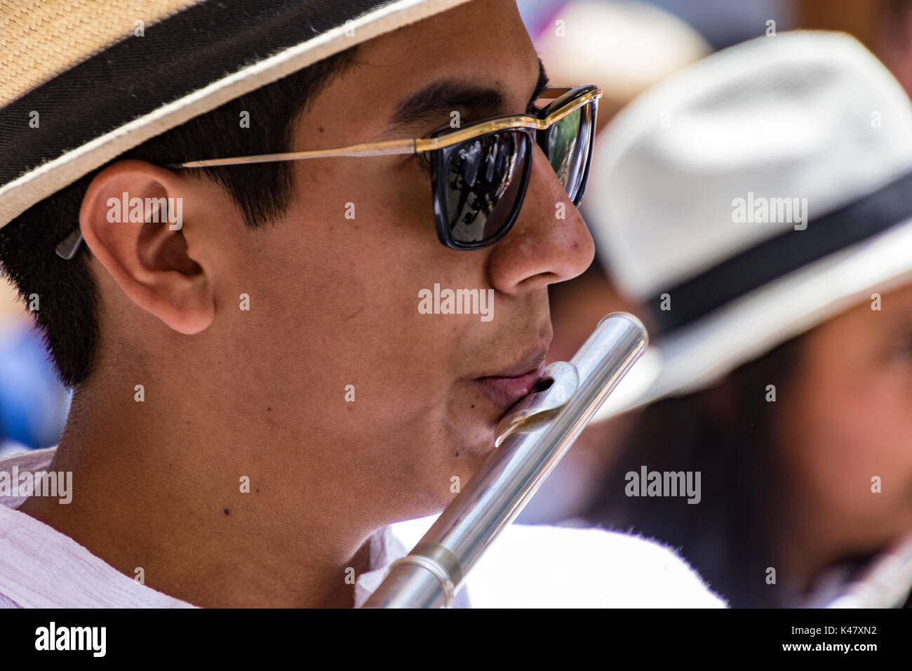 Musical instrument ecuador hi-res stock photography and images - Alamy