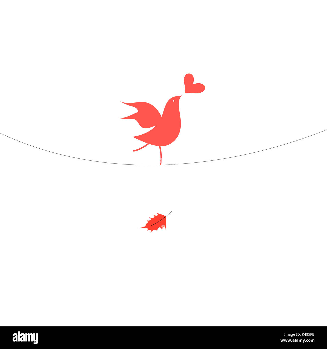 Bird in rest Cut Out Stock Images & Pictures - Alamy