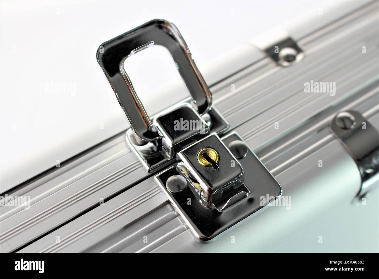 An Image of a suitcase lock Stock Photo - Alamy