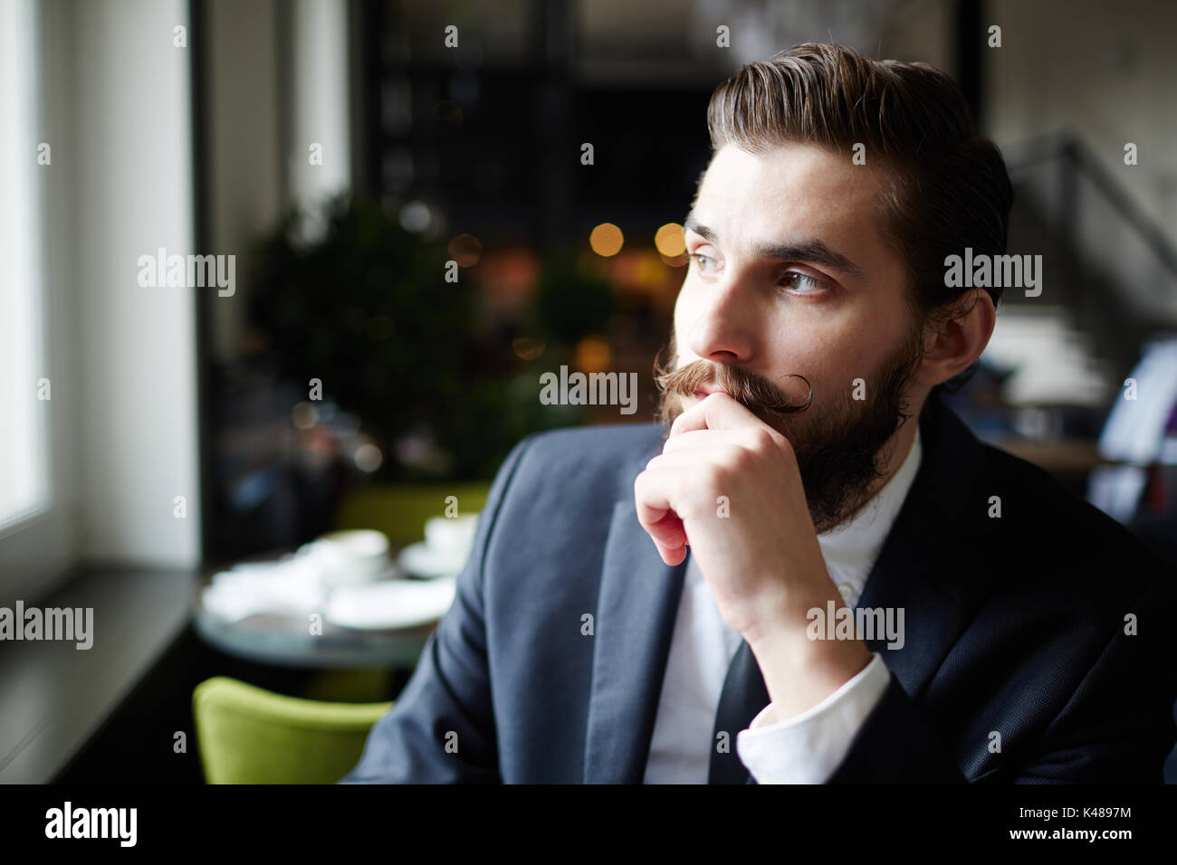 Contemporary contemplating hi-res stock photography and images - Alamy