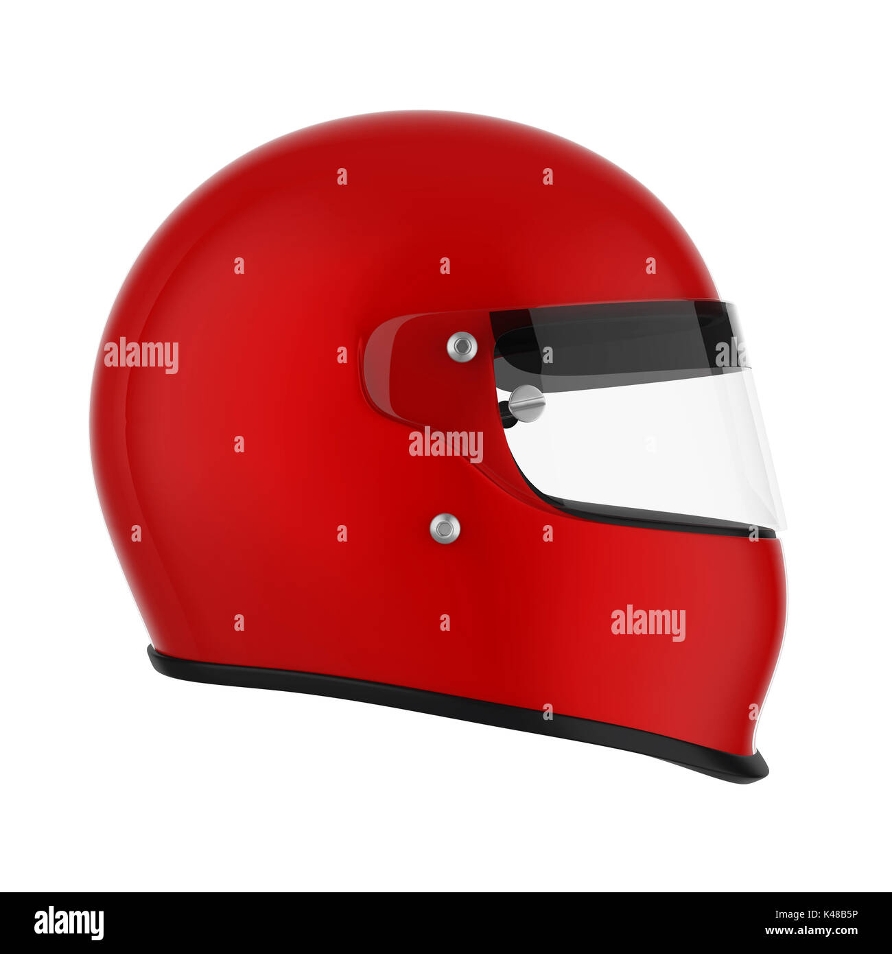 Auto Racing Helmet Isolated Stock Photo - Alamy