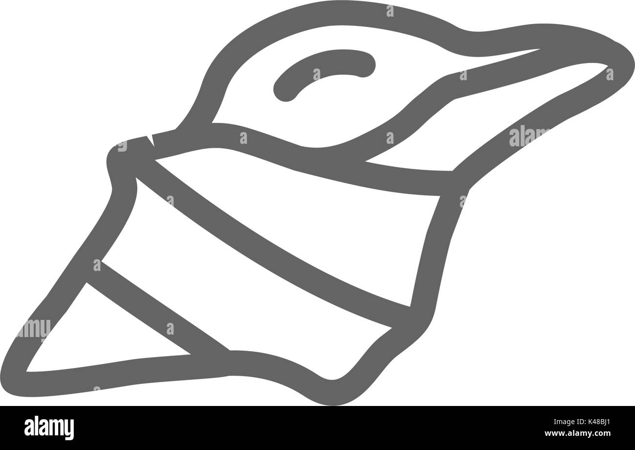 Simple conch line icon. Symbol and sign vector illustration design ...