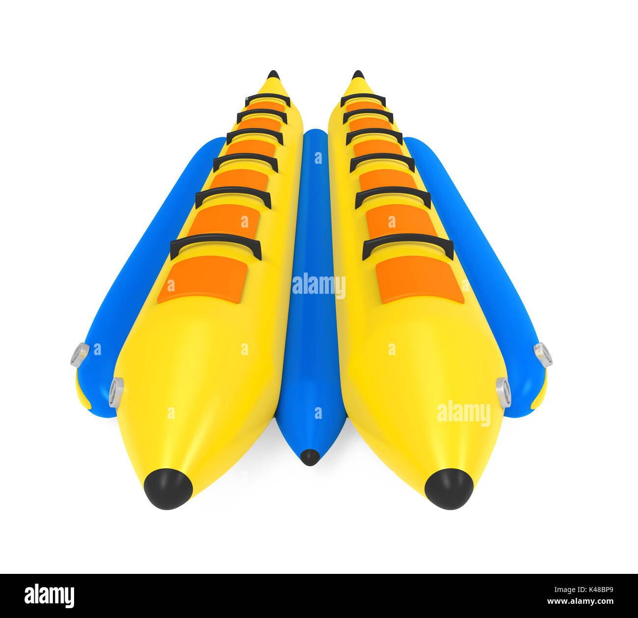 Banana Boat Isolated Stock Photo - Alamy