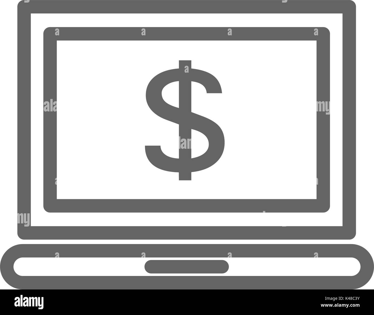 Digital dollar symbol on Black and White Stock Photos & Images - Alamy