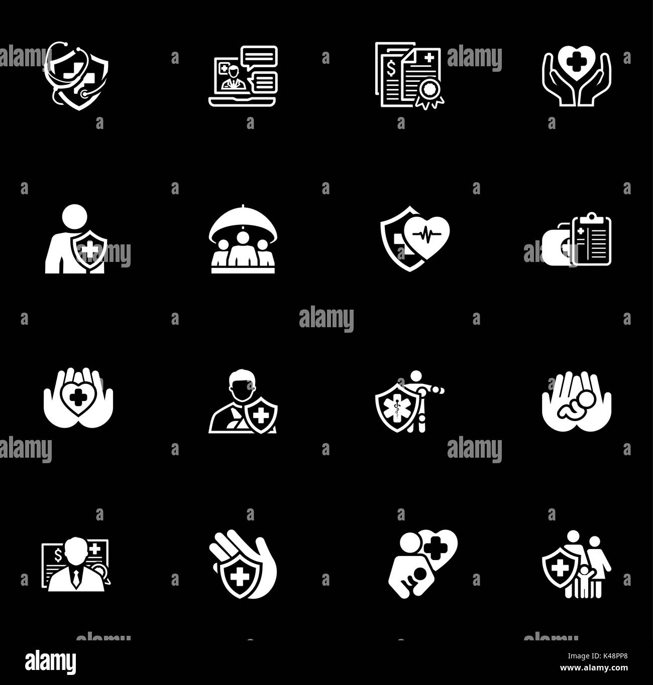 Insurance document Stock Vector Images - Alamy