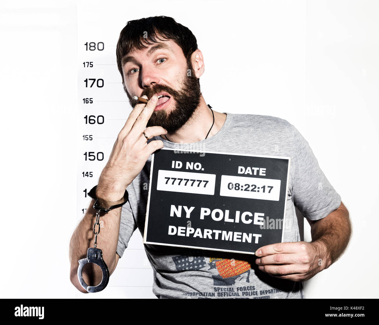 Police mugshot woman hi-res stock photography and images - Alamy