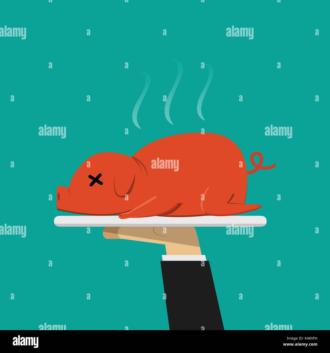 Serving Hands Vector