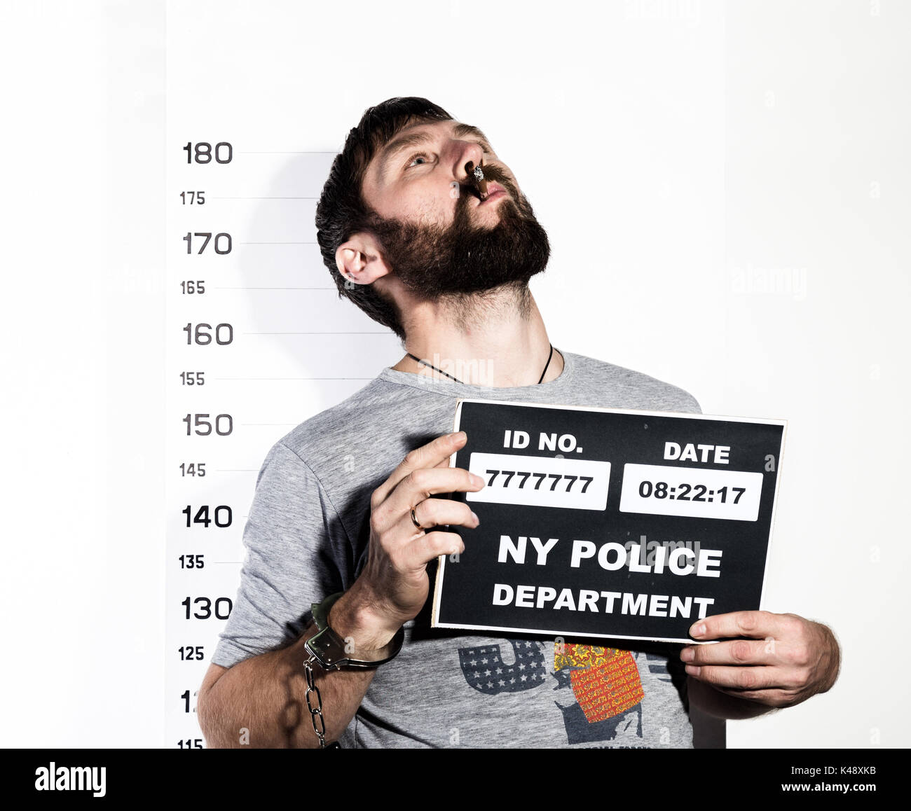 Mug shot criminal celebrity hi-res stock photography and images - Alamy
