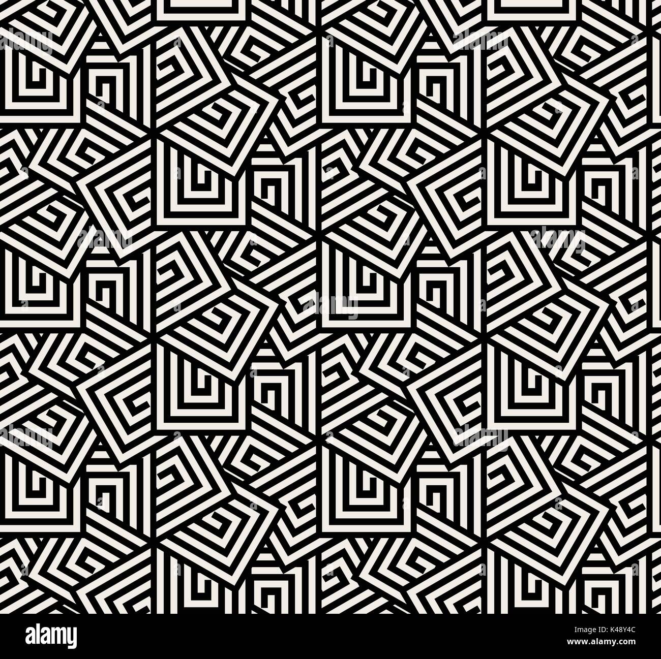 Seamless overlap hexagon pattern, vector design Stock Vector Image ...
