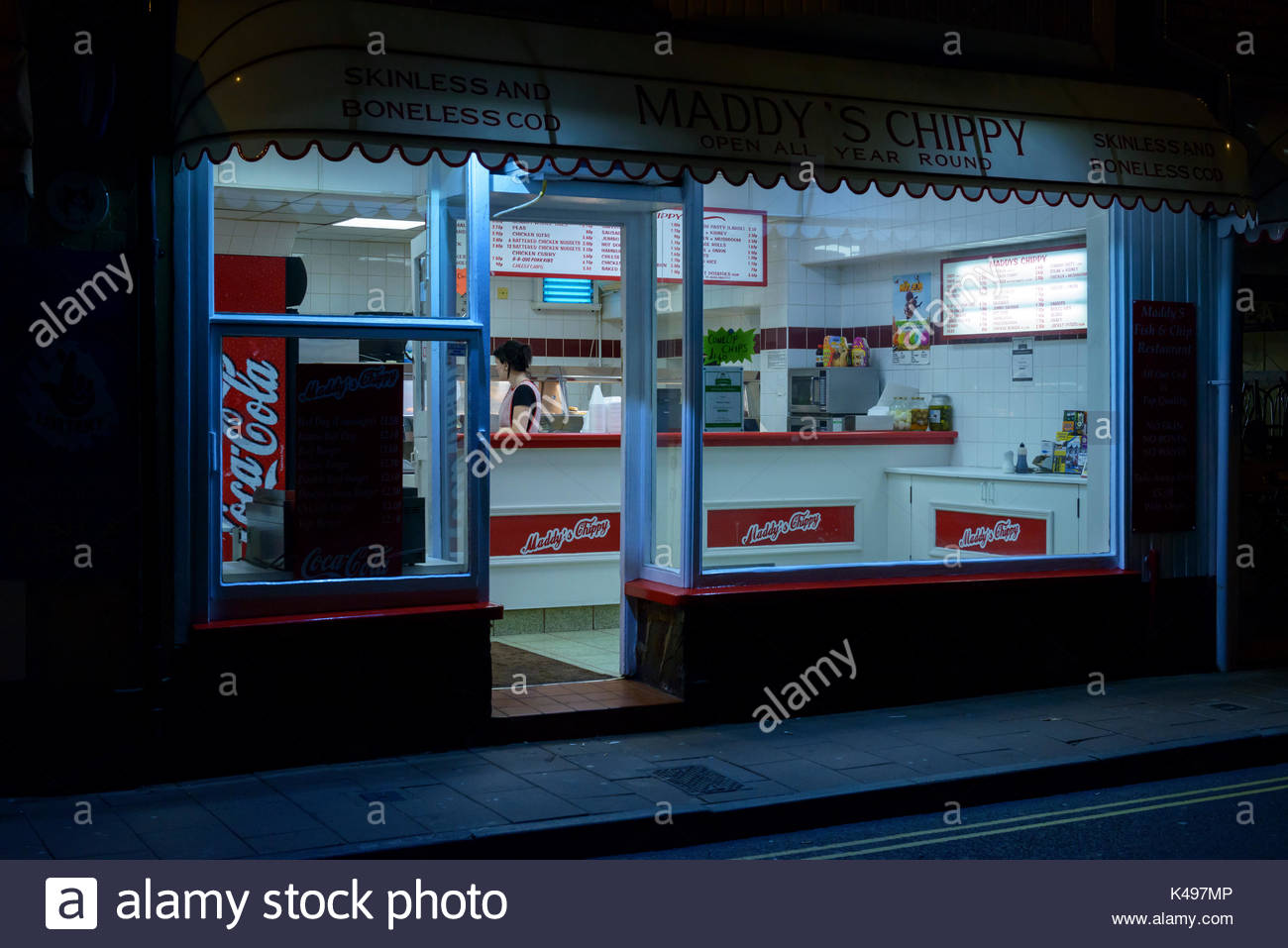 Fish And Chip Shop Counter High Resolution Stock Photography and Images ...