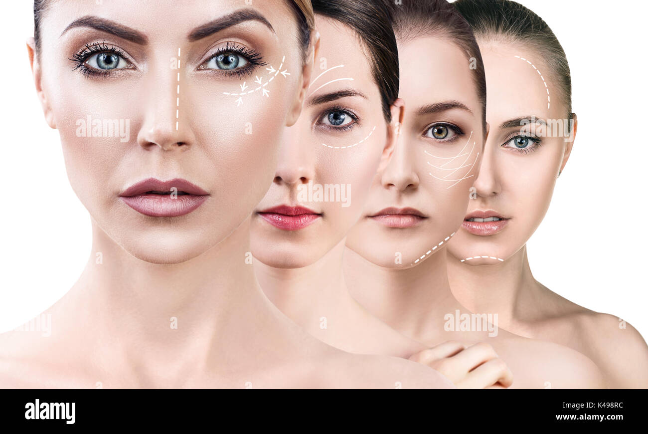 Beautiful young woman arrows hi-res stock photography and images - Alamy