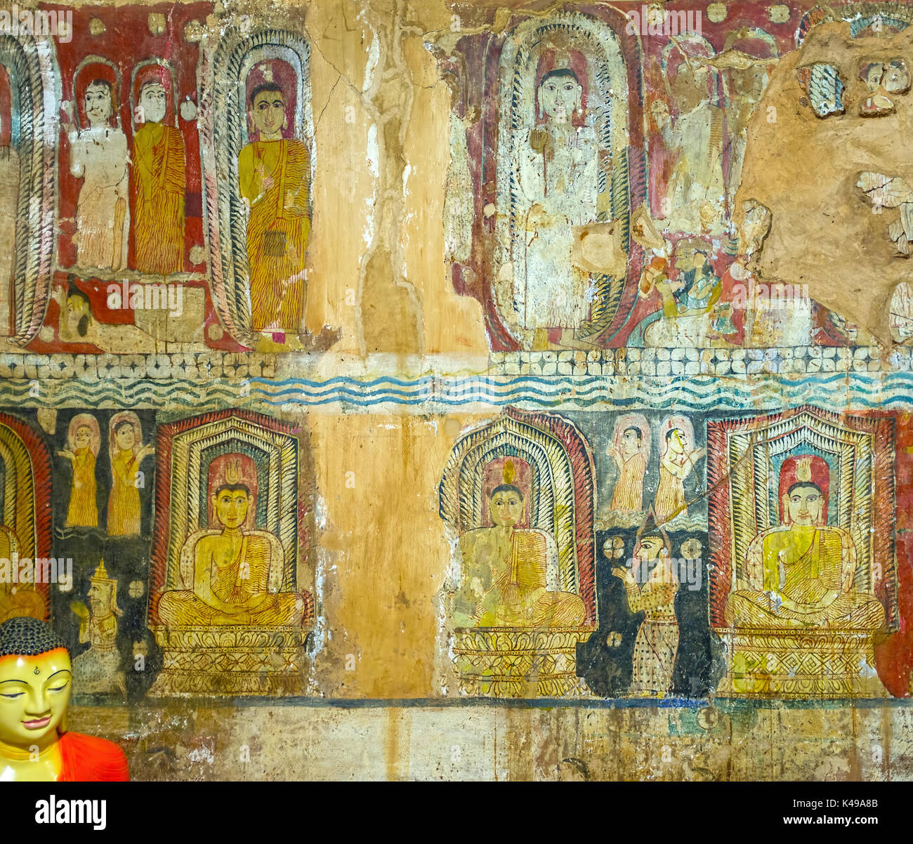 BATTALA, SRI LANKA - DECEMBER 2, 2016: The walls in Image House of ...