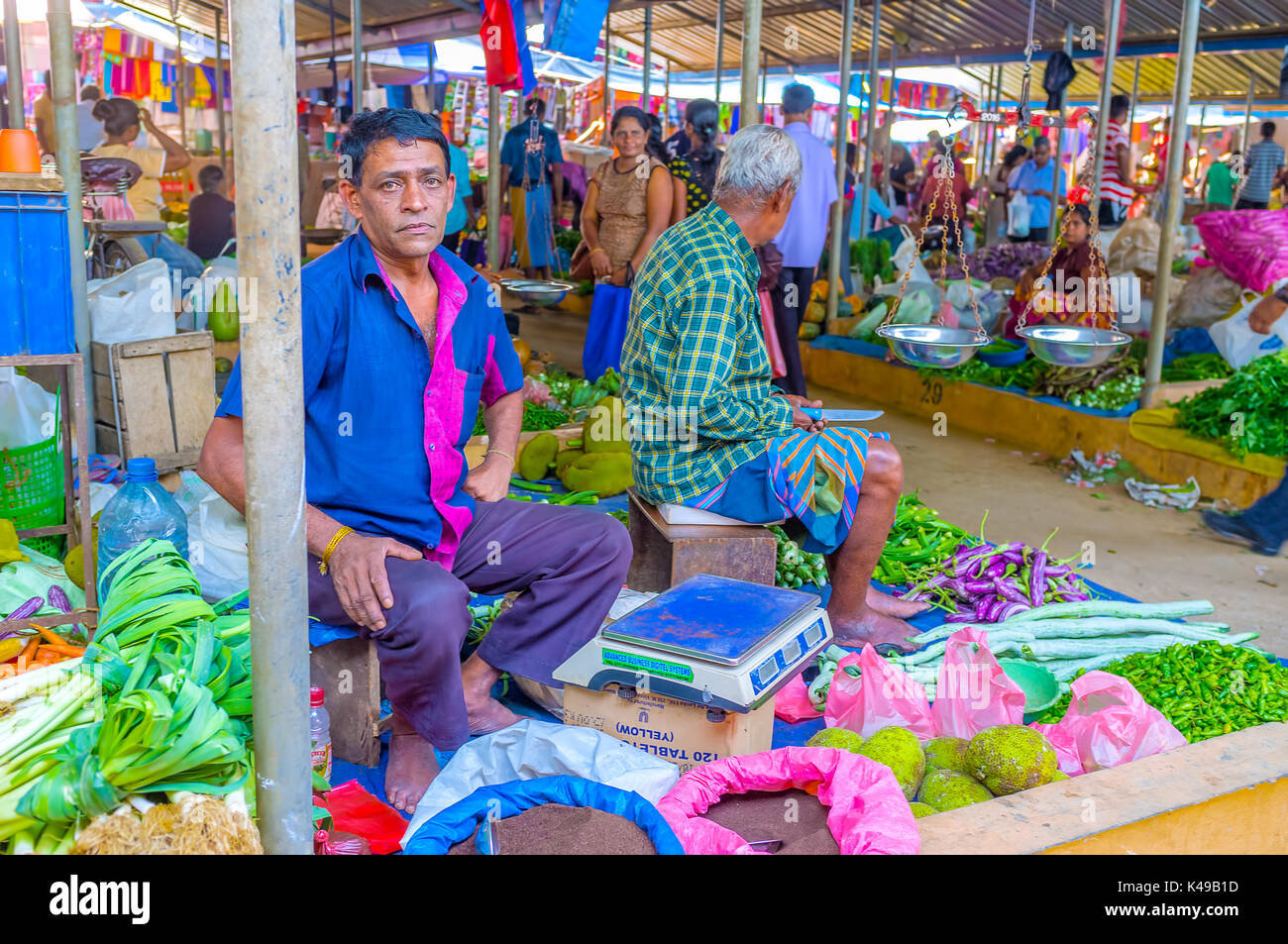 Indian food stall farmers market hi-res stock photography and images ...