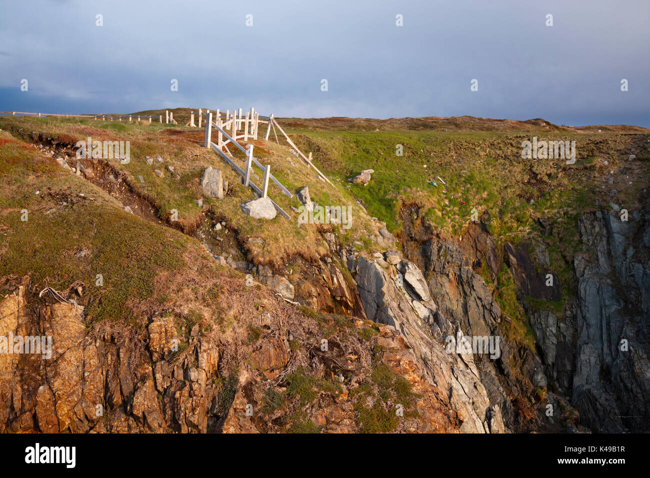 Falling fence hi-res stock photography and images - Alamy
