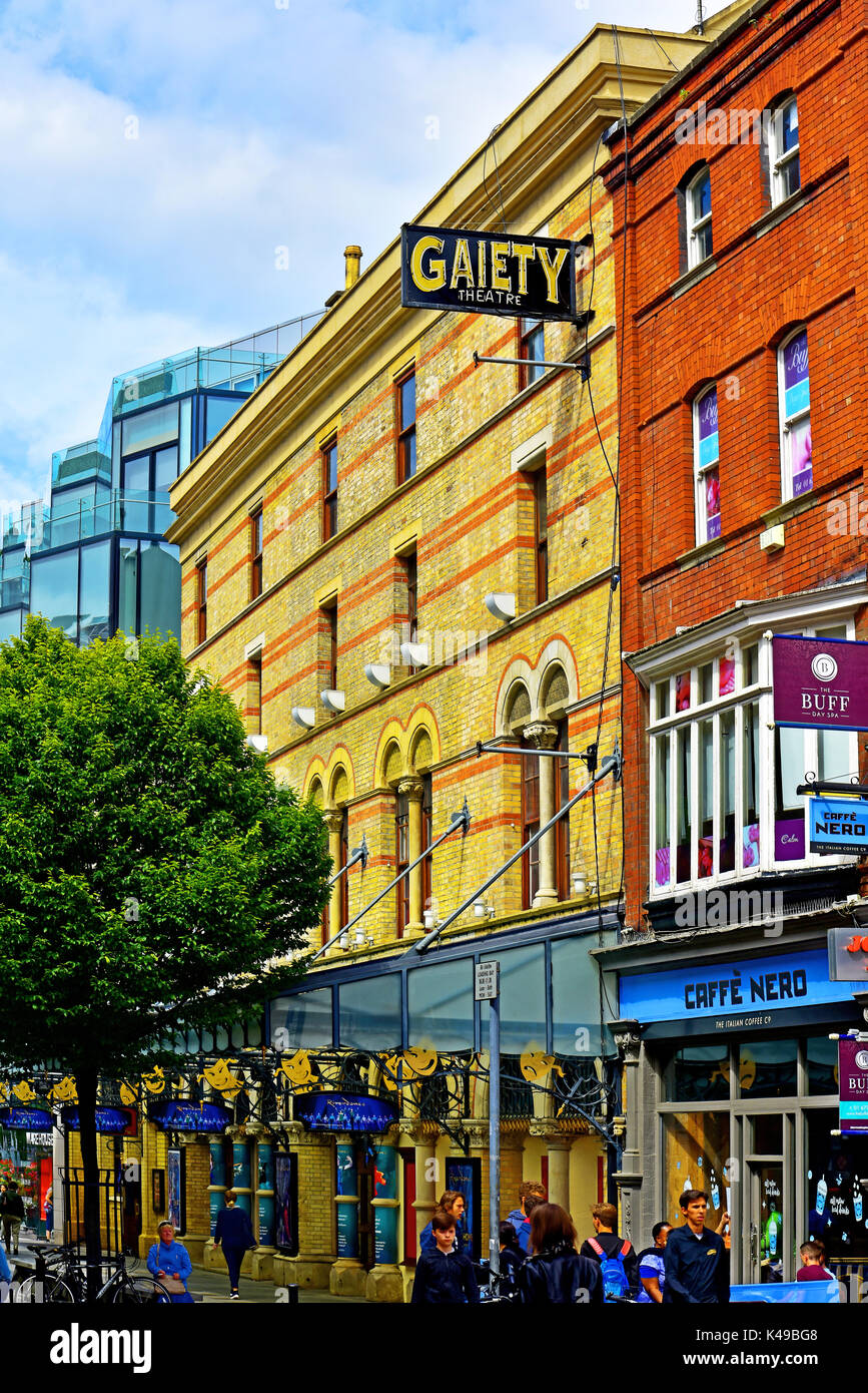 Dublin Ireland Gaiety Theatre showing Riverdance Stock Photo - Alamy