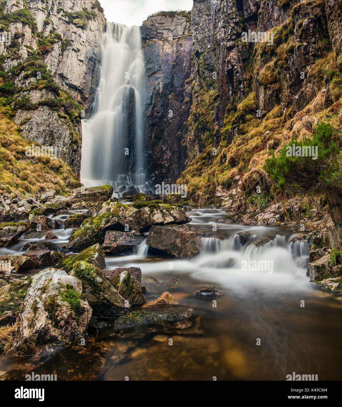 Assynt scotland waterfall hi-res stock photography and images - Alamy