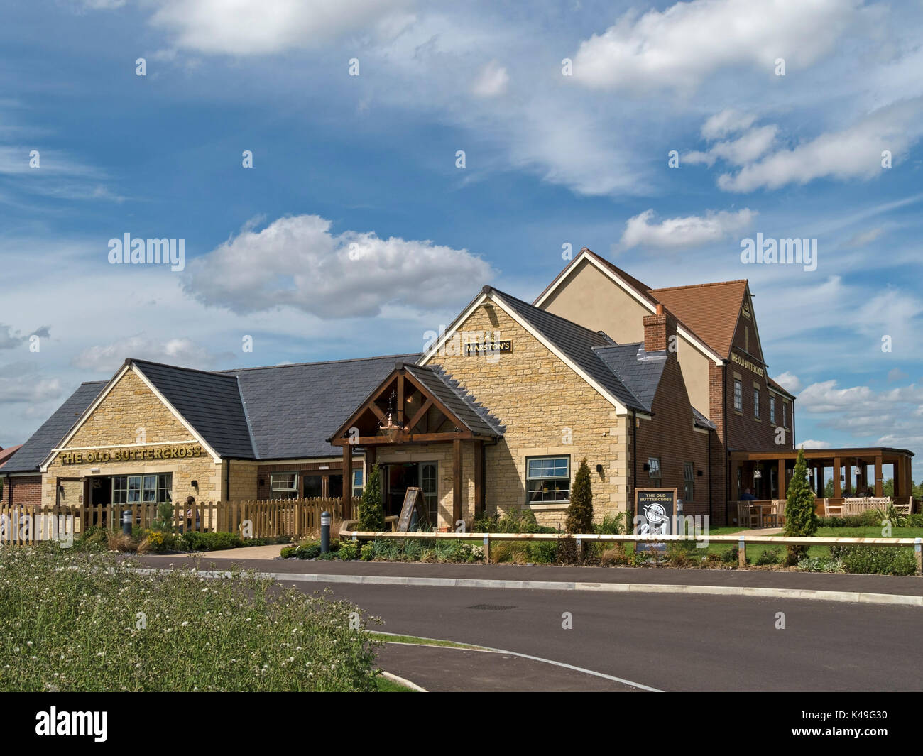 Buttercross oakham rutland england uk hi-res stock photography and ...