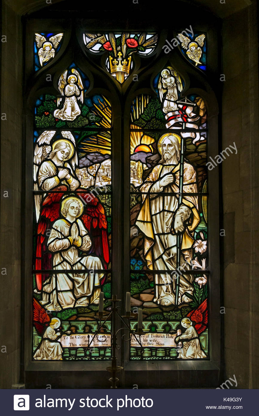 Jesus Resurrection Stained Glass High Resolution Stock Photography and ...