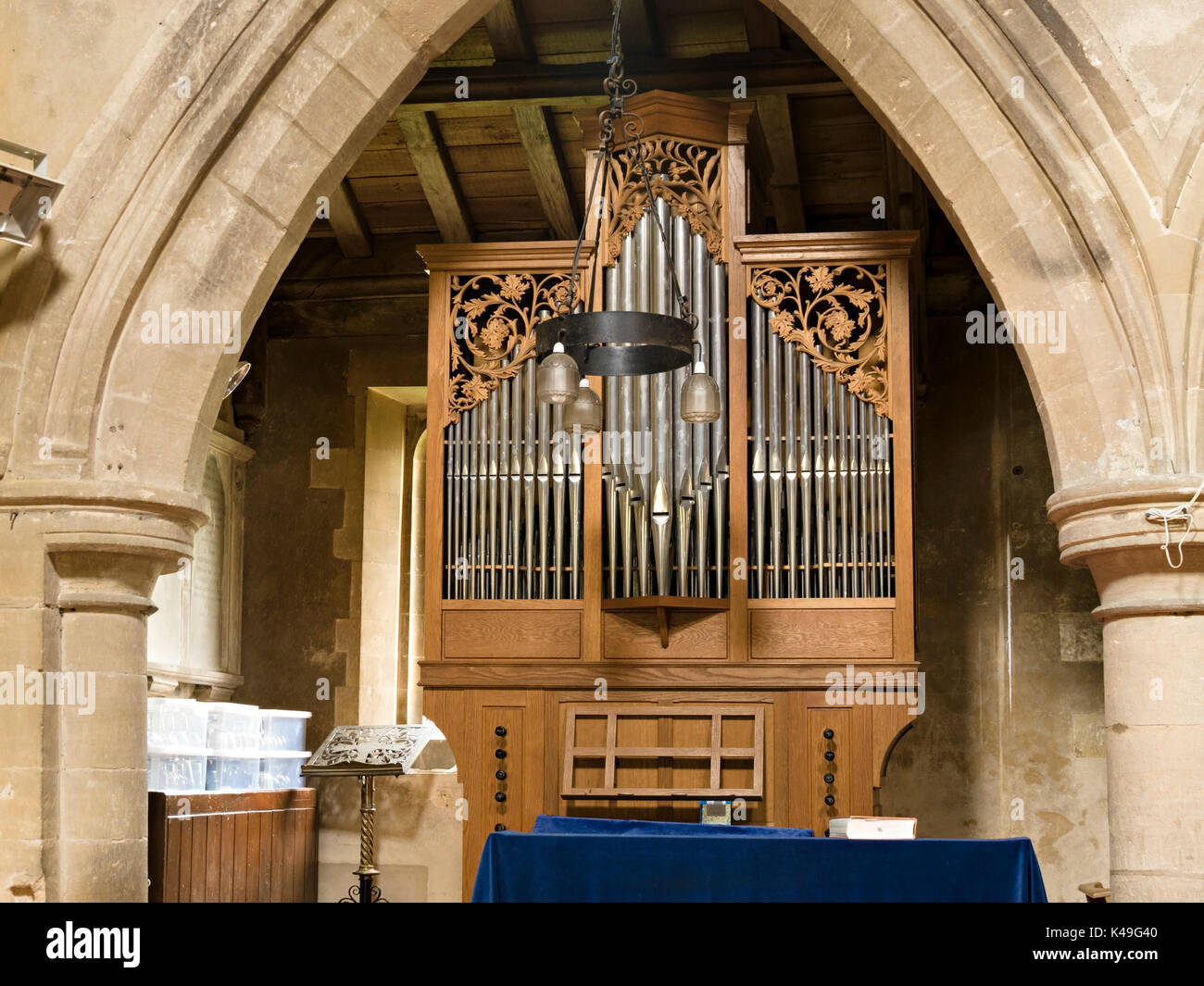 New modern church pipe organ by Kenneth Tickell & Company Ltd in St ...