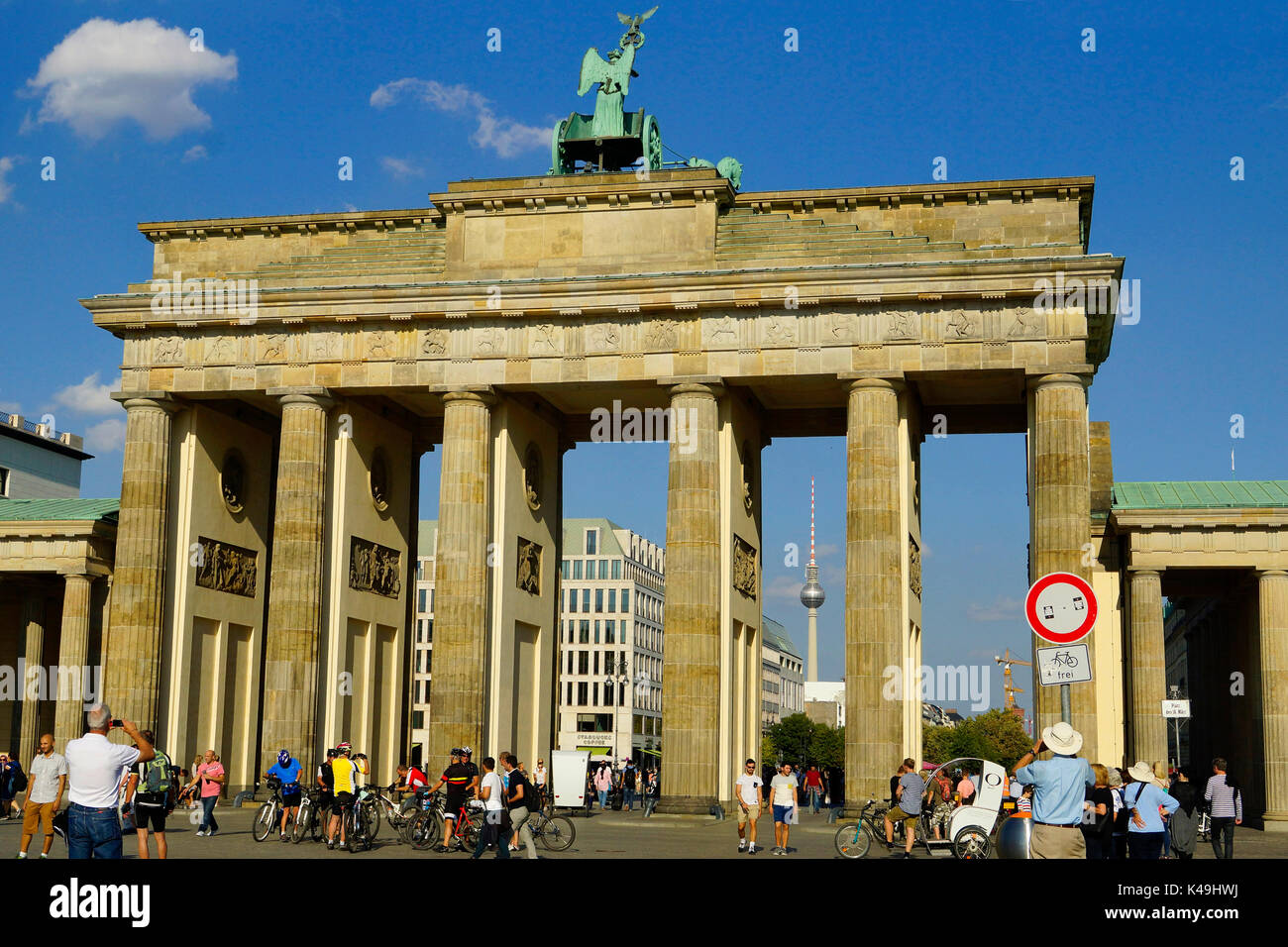 Capital city of the german federal state of brandenburg hi-res stock ...