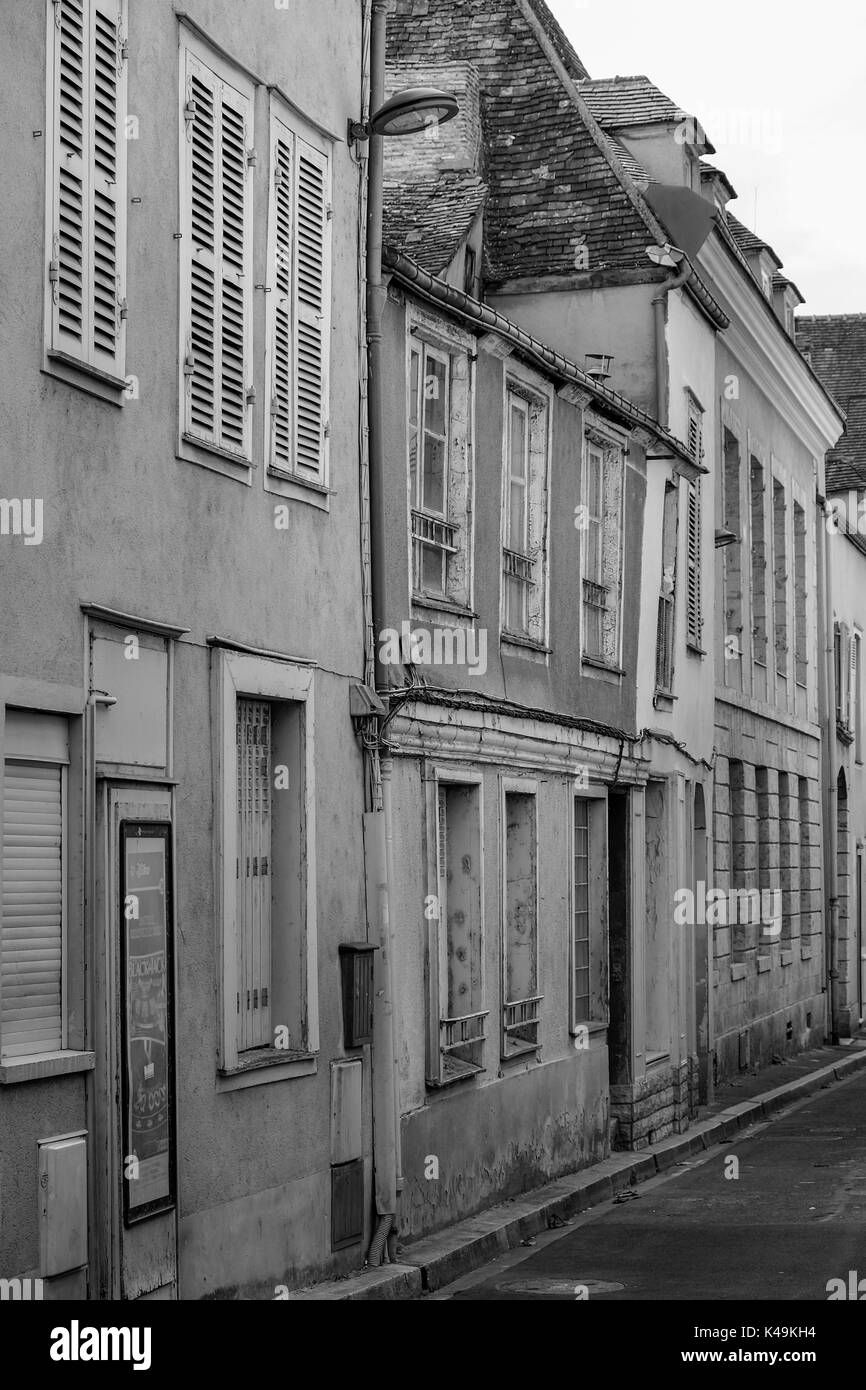 Chartres house Black and White Stock Photos & Images - Alamy