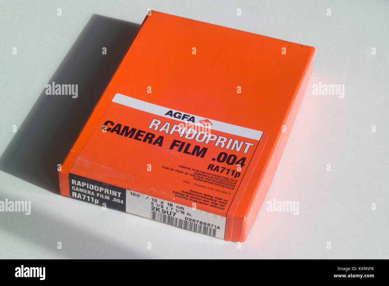 Agfa Rapidoprint Film Stock Photo - Alamy