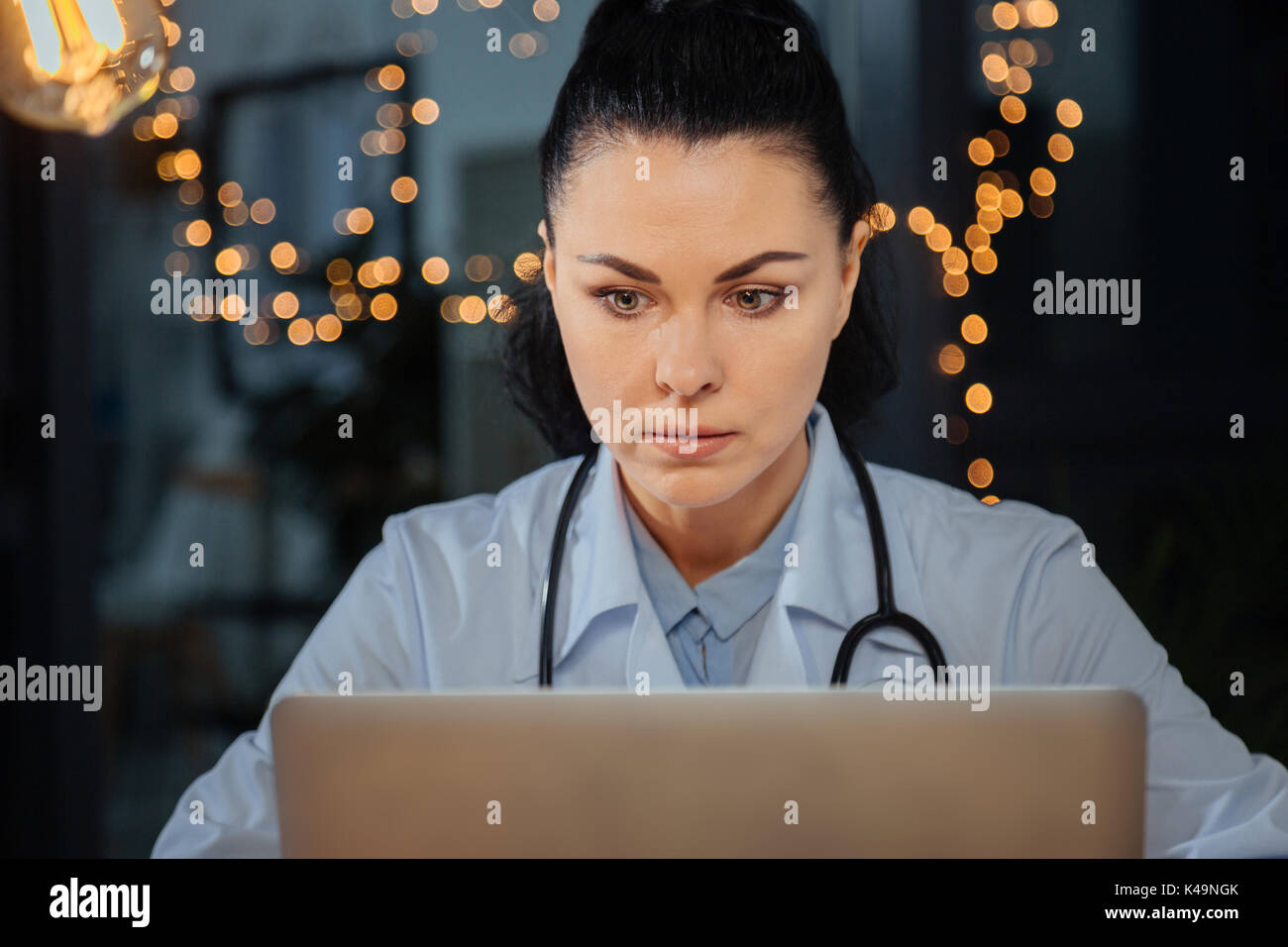 Serious research hi-res stock photography and images - Alamy