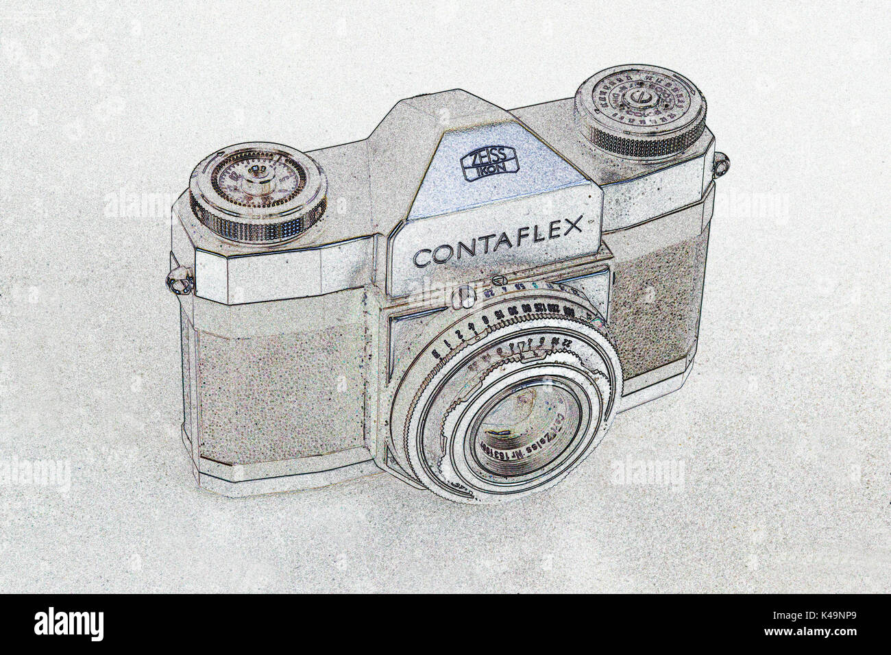 Zeiss Ikon Contaflex Ii Stock Photo - Alamy