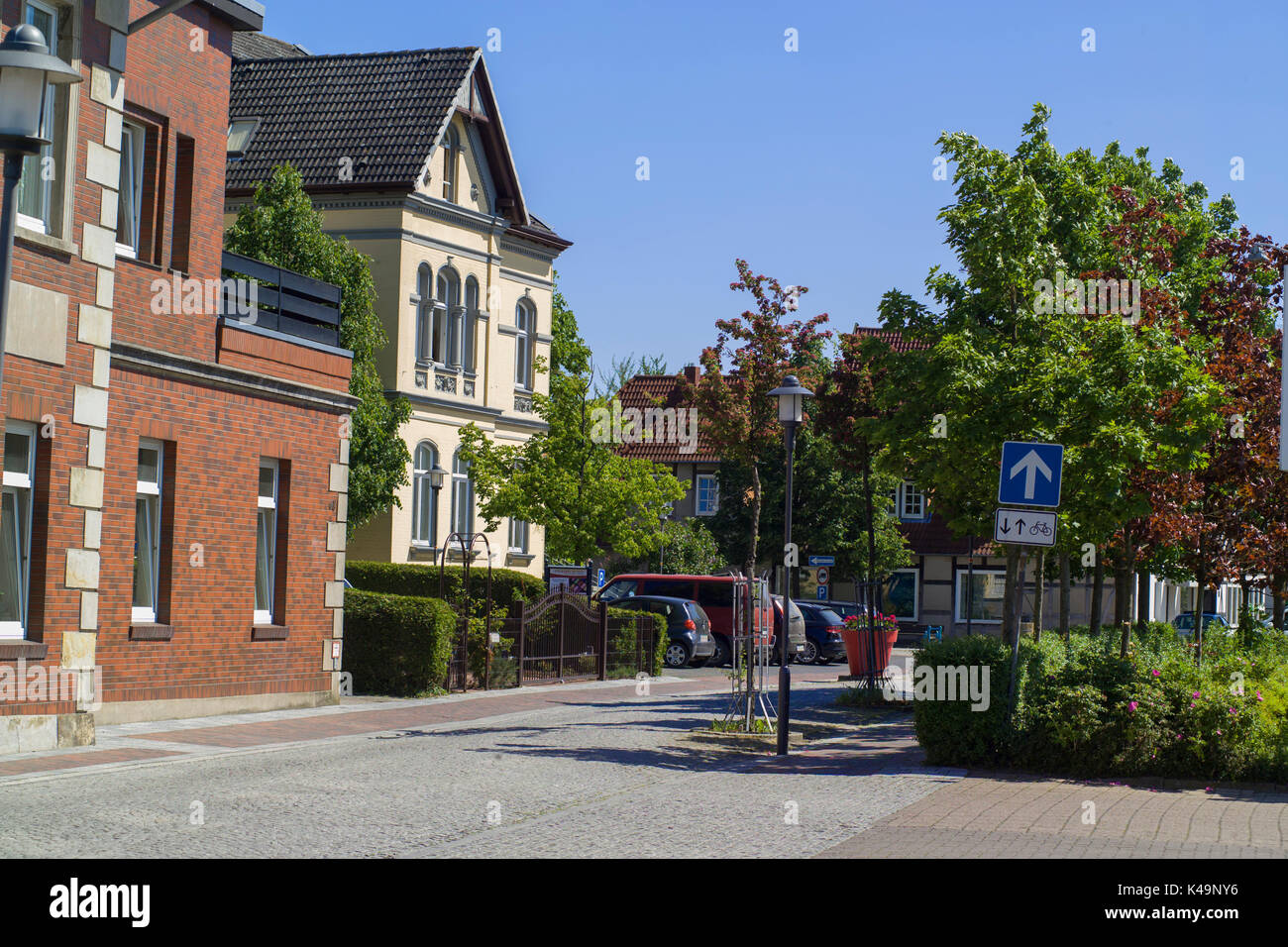 Hoya On The River Weser Stock Photo - Alamy